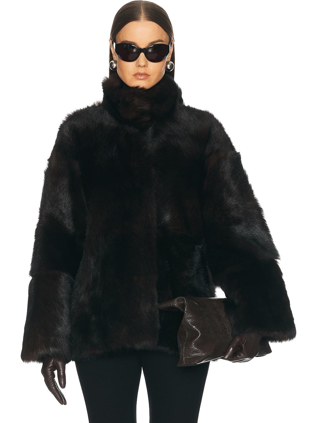 NOUR HAMMOUR NHOUR HAMMOUR Shearling Jacket